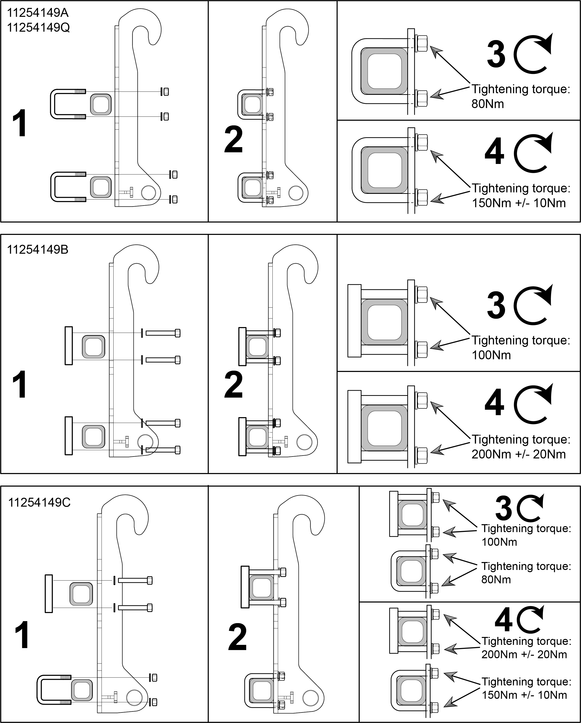 11254149 Attachment BM Large - Quicke and Trima Original Spare Parts